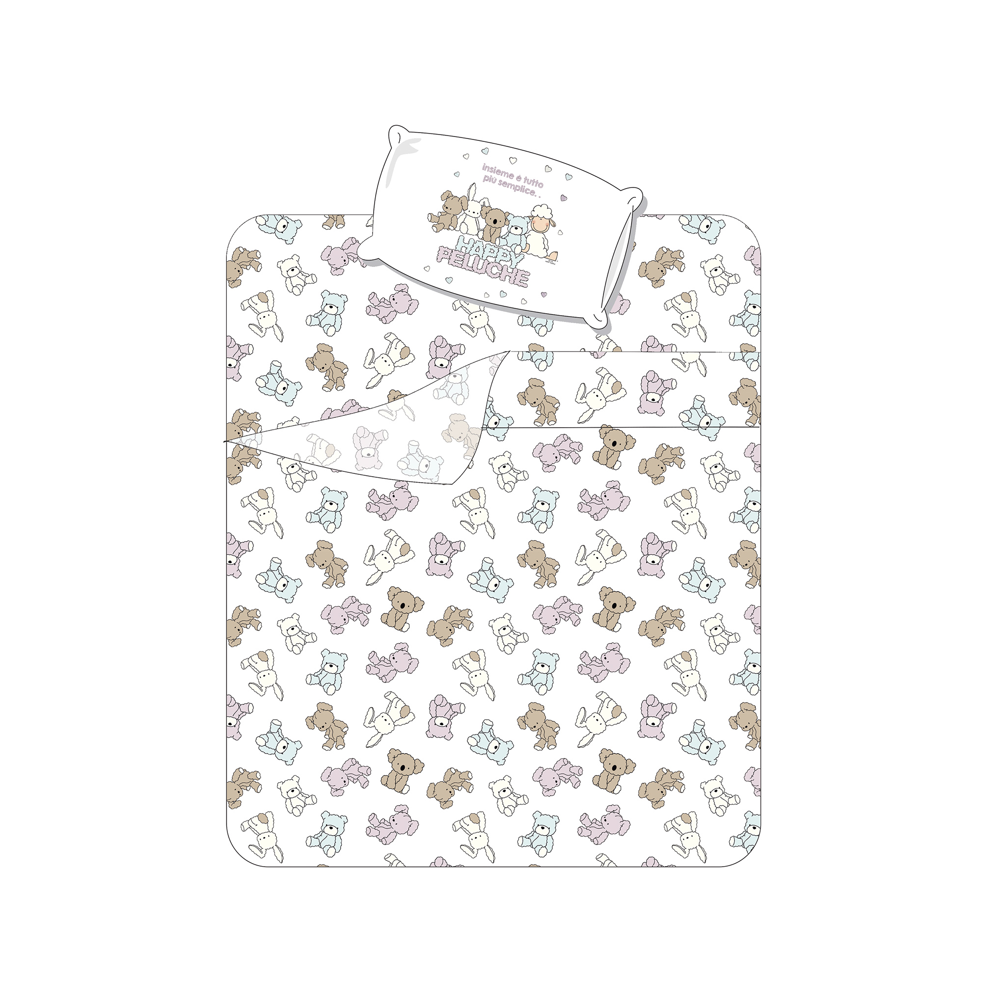Complete Sheet Bears | La Casa Italiana